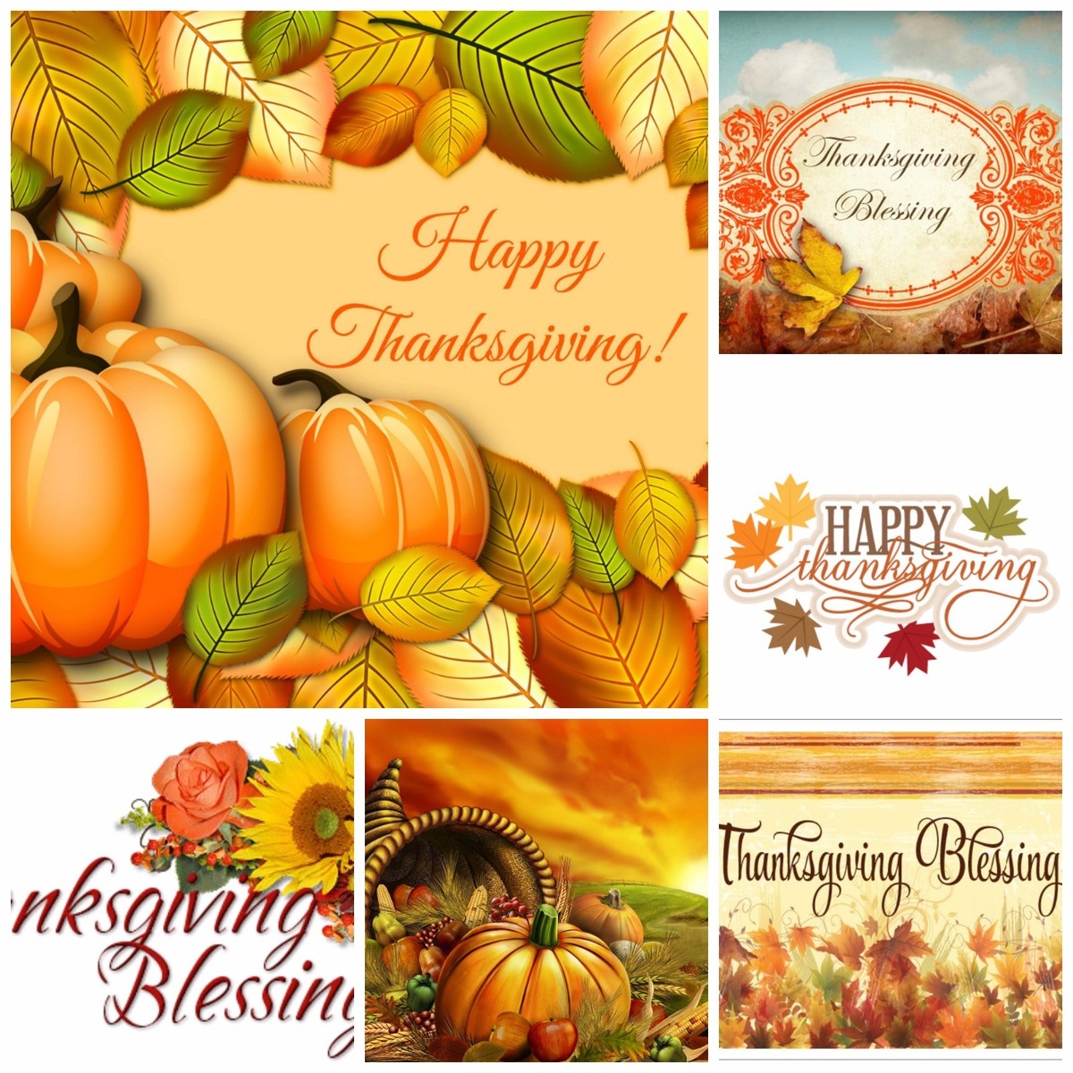Tarjetas Para Thanksgiving Set Of Banners And Cards For Thanksgiving