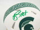 ANDRE RISON AUTOGRAPHED MICHIGAN STATE SATIN WHITE MINI HELMET HOF JSA ...
