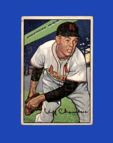 1952 Bowman Set-Break # 14 Cliff Chambers VG-VGEX *GMCARDS* | eBay