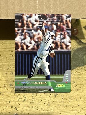 Vtg 2000 Topps Stadium Club #1 PEYTON MANNING Colts Broncos Vols QB NFL ...