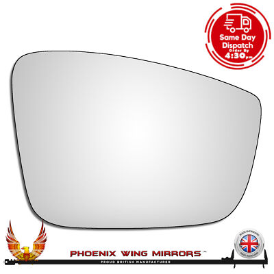 For Skoda Citigo 2011-2020 Convex Wing Door Mirror Glass Right Hand ...