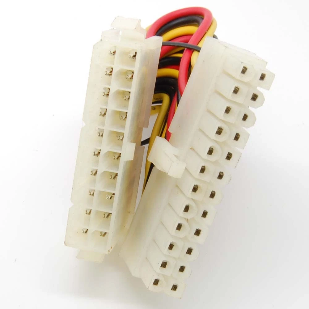 Inch 24 Pin Male Female Motherboard Power Extension Cable, 53% OFF