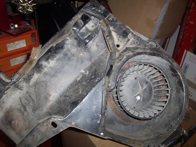 1974 C3 Corvette Original HVAC Blower Hsg w/ Motor and Fan and metal ...