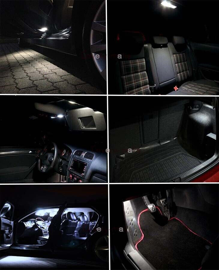 NEW Error Free White Auto Light Interior LED Package 9x for Audi A6 C7 ...