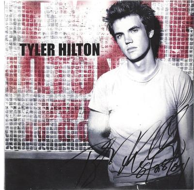 tyler hilton signed cd case autographed the tracks of when it comes ...