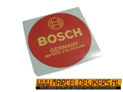 Mercedes Sticker Decal Bosch Germany Battery Decal Sticker | eBay Australia