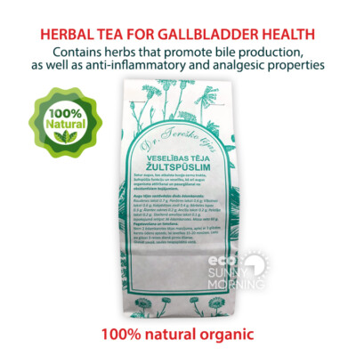 HERBAL TEA for GALLBLADDER HEALTH, Anti-inflammatory, Organic Natural ...