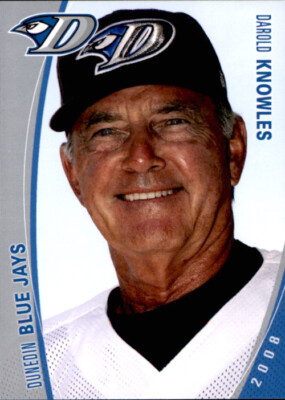 2008 Dunedin Blue Jays Grandstand #16 Darold Knowles Pitching Coach ...