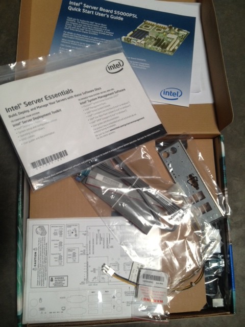 Intel S5000PSL, LGA771 Socket (S5000PSLSASR) Motherboard for sale online | eBay