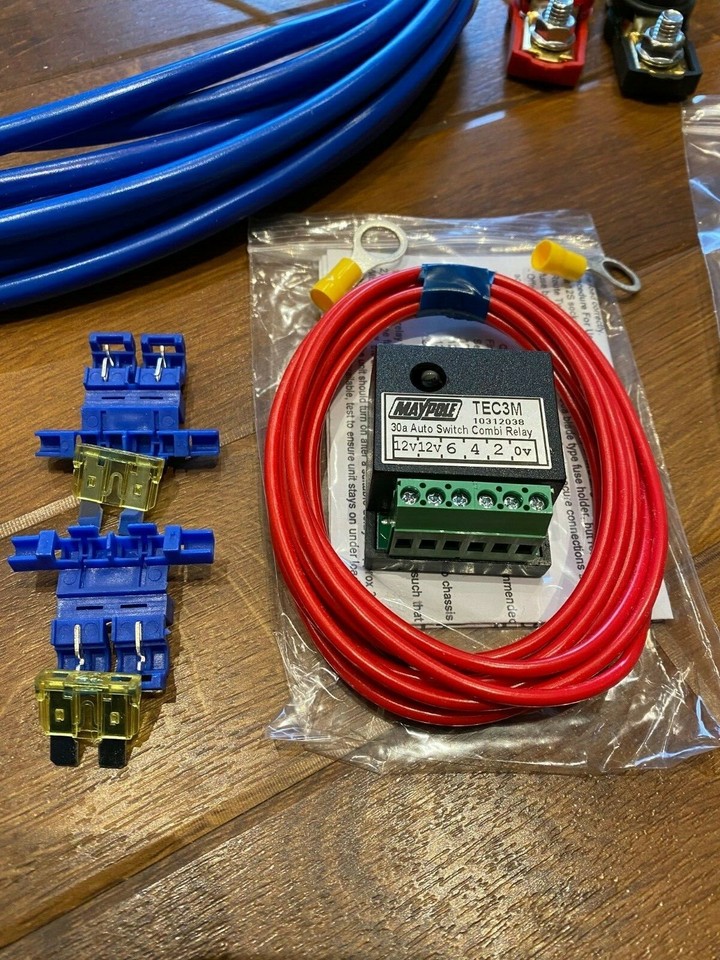 230v 240v 12v Electric Hook Up Kit For Self Build Campervan Conversion ...