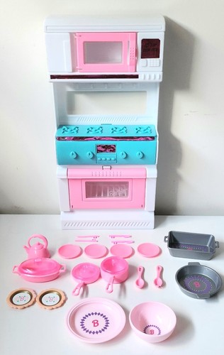 Barbie Home Kitchen House Playset 90s Stove Oven Home Cook Accessories ...