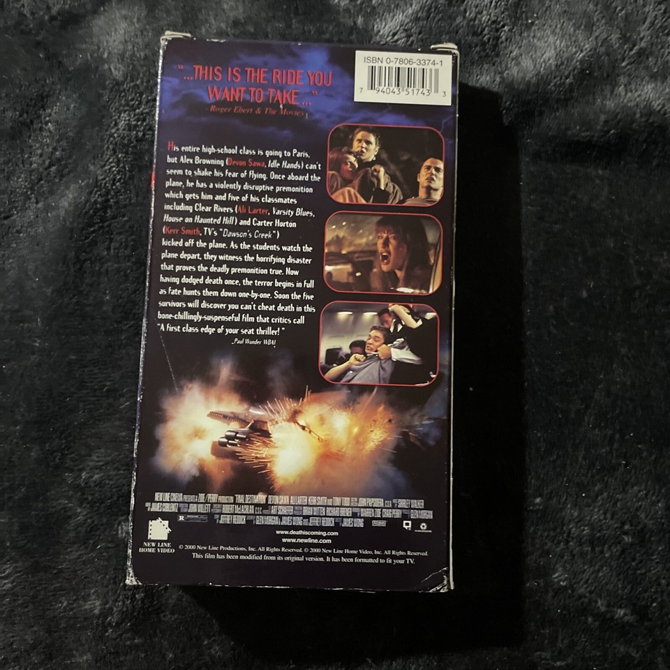 Final Destination (VHS, 2001, Sell Through) 794043517433 | eBay