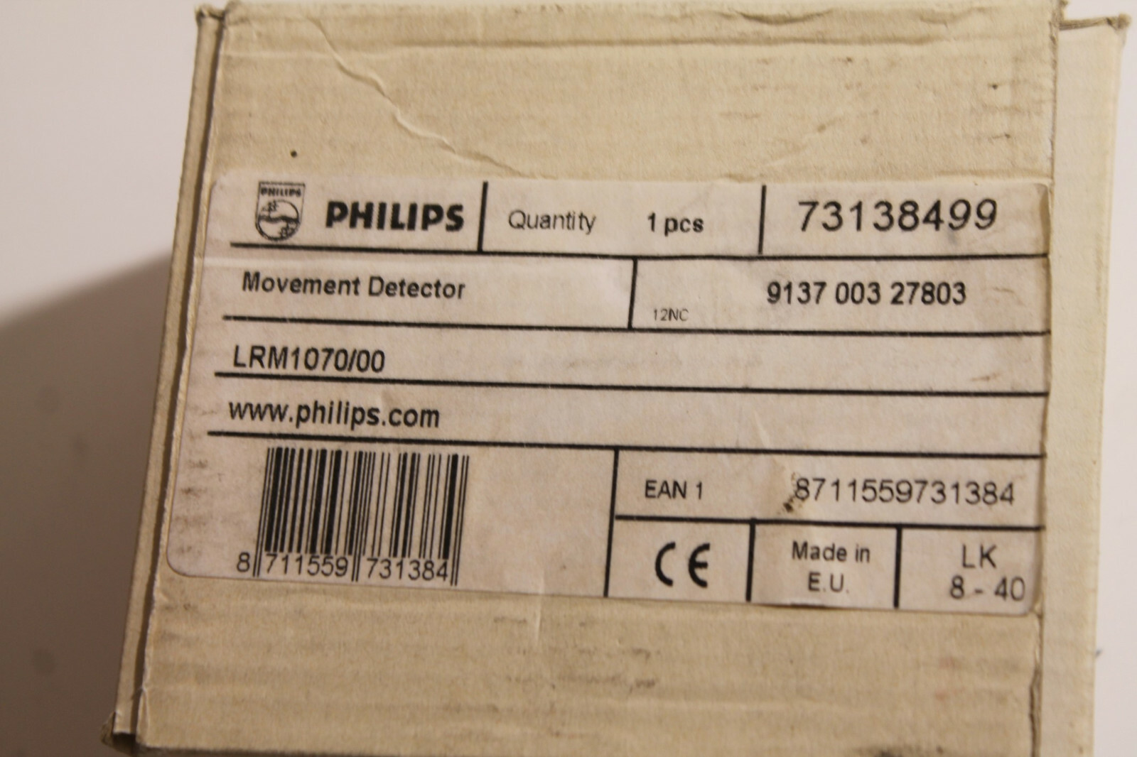 Philips LRM1070/00 Movement Detector for sale online | eBay