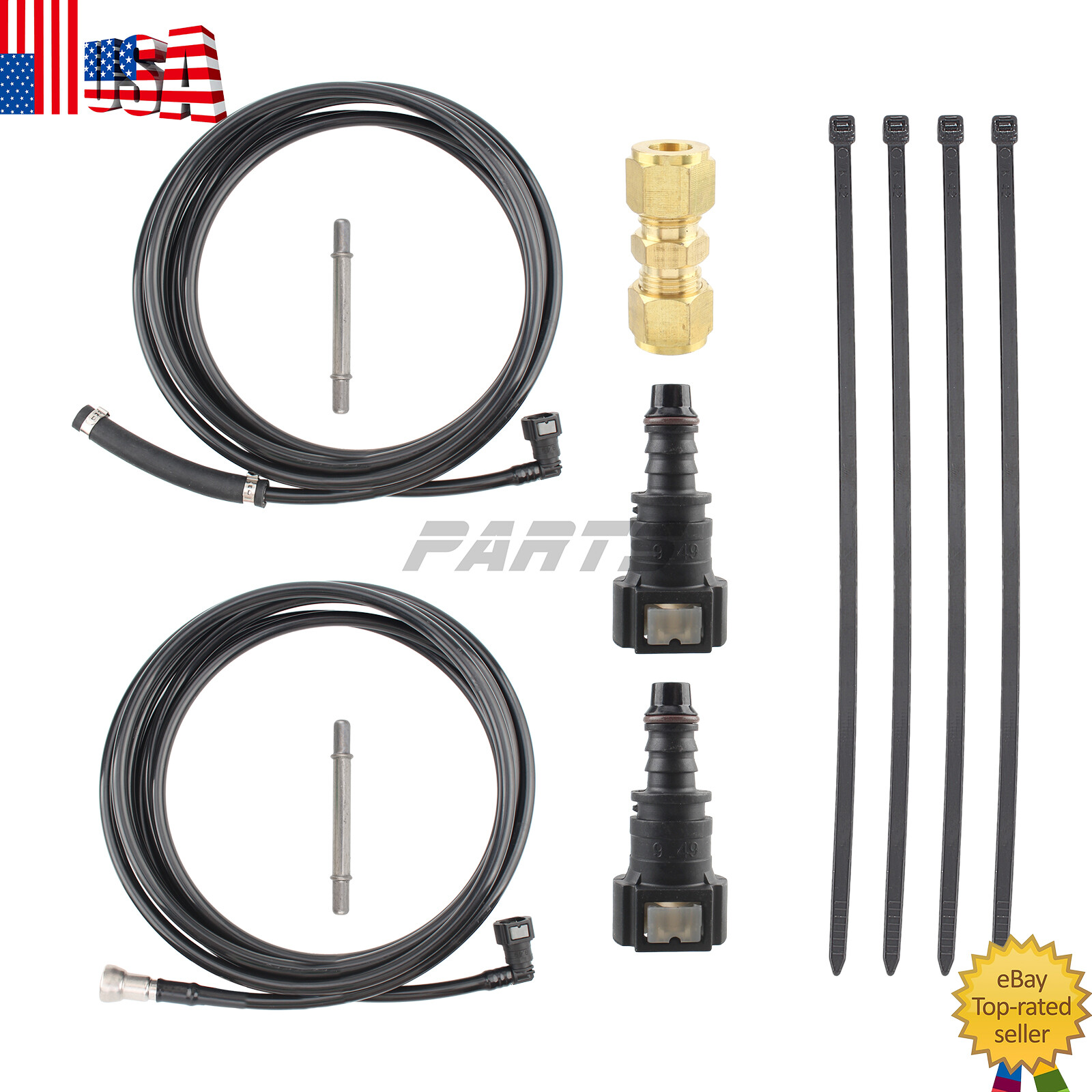 Fuel Lines Kit For 2004-2010 Chevy GMC Silverado Sierra 1500 2500HD FL ...