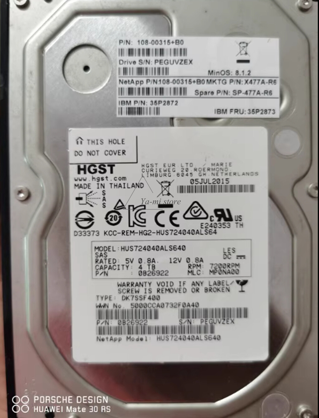 1pc for X477A-R6 35P2872 35P2873 4T SAS DS4246 DS4243 Storage Hard ...