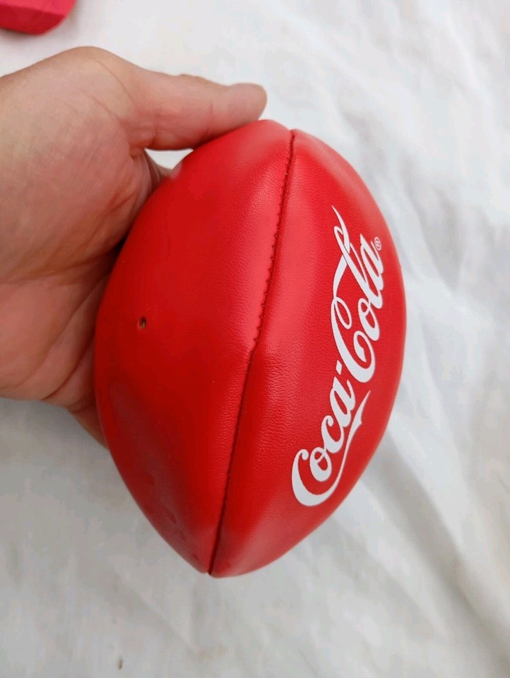 COCA COLA - Pallone Miniature Rugby Lunghezza 14 CM Circa | eBay