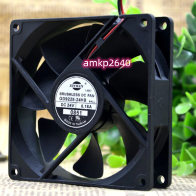 for SINWAN OD9225-24HB Inverter cooling fan 2pin 24V 0.18A 92*92*25mm # ...