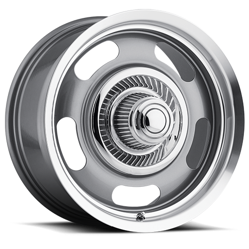 Vision Muscle 55 Rally 18X9.5 5X114.3/5X120.65 0mm Gunmetal Machined ...