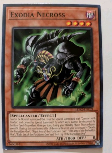 Yu-Gi-Oh! TCG Exodia Necross Legendary Decks II LDK2-ENY09 Unlimited ...