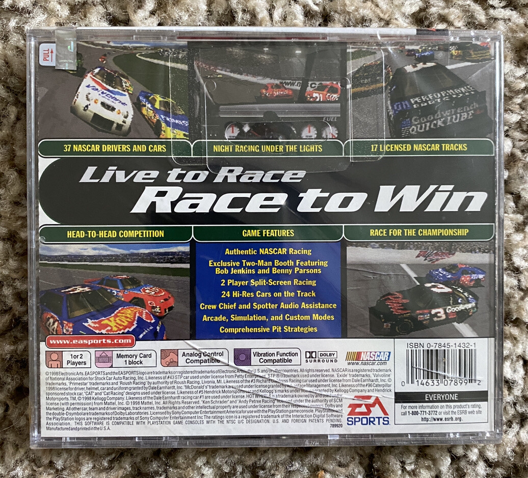 NASCAR 99 (Sony PlayStation 1, 1998) for sale online | eBay