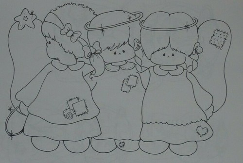 The Angel Patch By Jan Way Tole Painting Decorative Hundreds Patterns ...