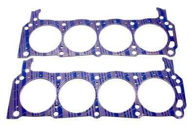 Ford High Performance Engine Cylinder Head Gaskets Pair SBF 302/351W M ...