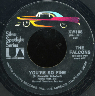 The Falcons / Gene Thomas - You're So Fine / Sometime 1973 7" United ...