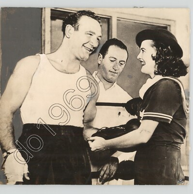 BOXER MAXIE ROSENBLOOM & Hollywood's MOLLY O'DAY Vintage 1934 Press ...
