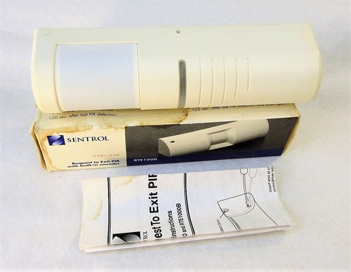 Sentrol RTE1000 Request to Exit PIR New in Box | eBay