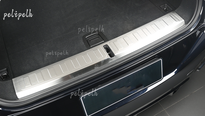 Rear Bumper Protector Guard Trim Fit For BMW X6 G06 2020-2022 Silver ...