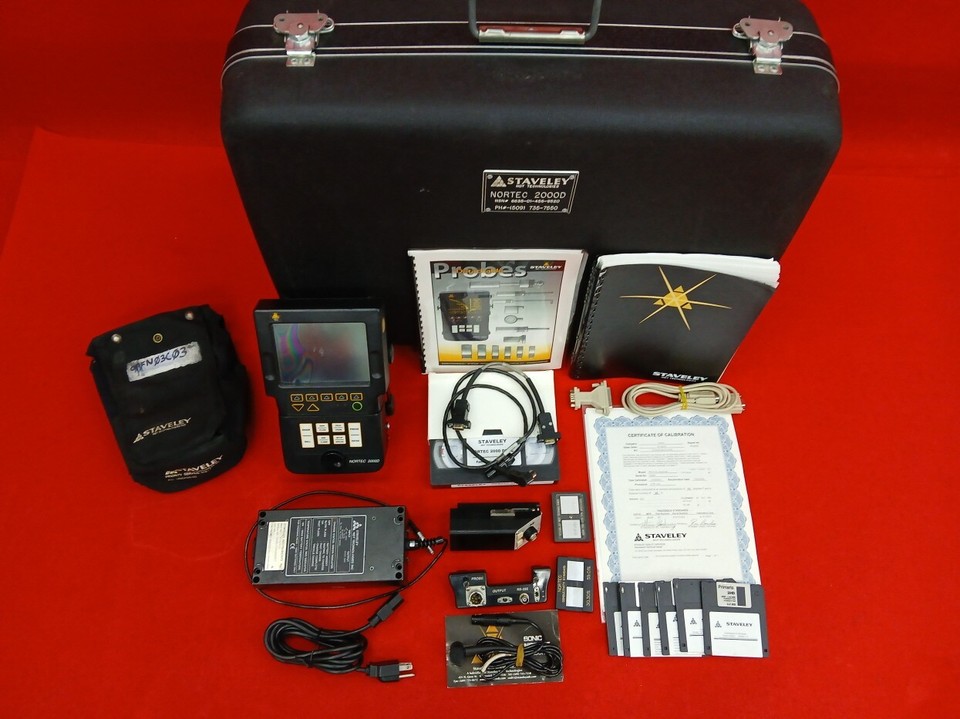 STAVELEY NORTEC 2000D Eddy Current Flaw Detector NDT EQuipment-with ...