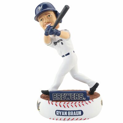 Ryan Braun Milwaukee Brewers Baller Special Edition Bobblehead MLB | eBay