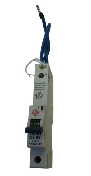 WYLEX 6 AMP Type B 6 KA 30 mA RCBO RCD MCB (NSBS6-B/1) for sale online ...