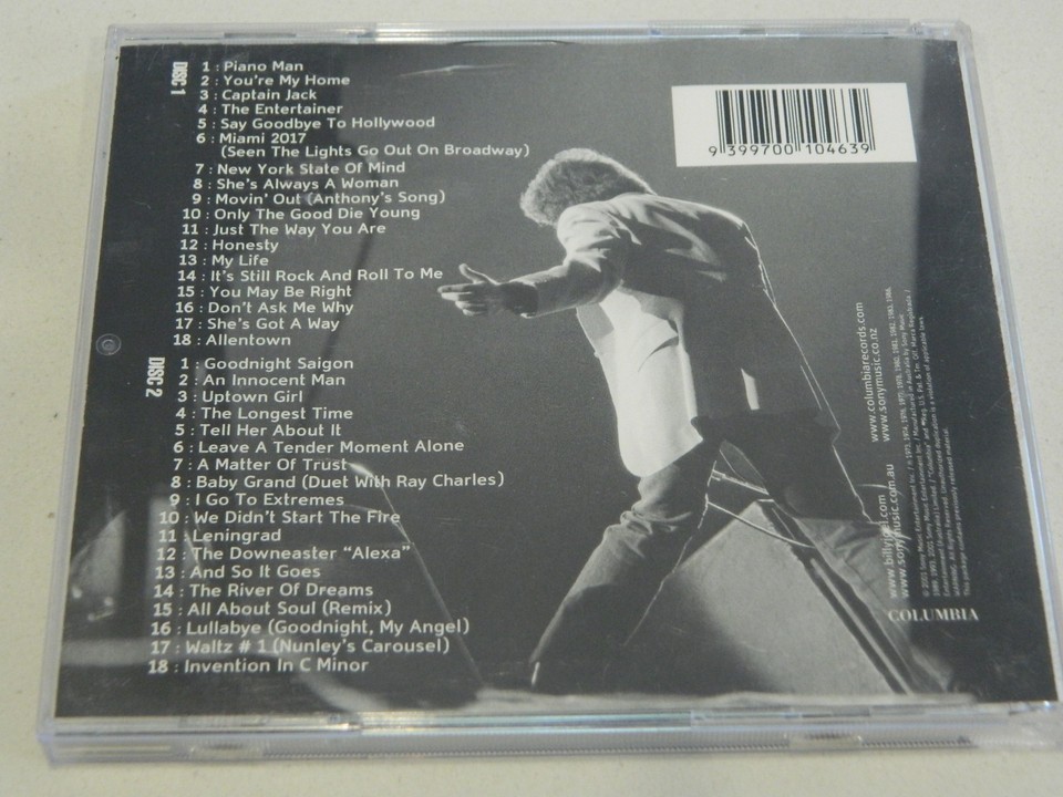 Billy Joel The Essential 2CD [Ft: Just The Way You Are, Piano Man ...