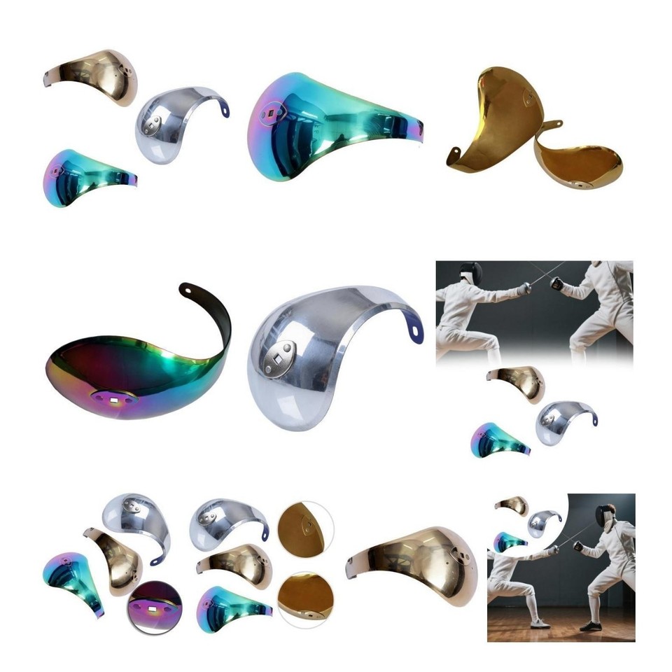 Fencing Hand Guard Plate Stainless Steel Hand Protector for Adult Child ...