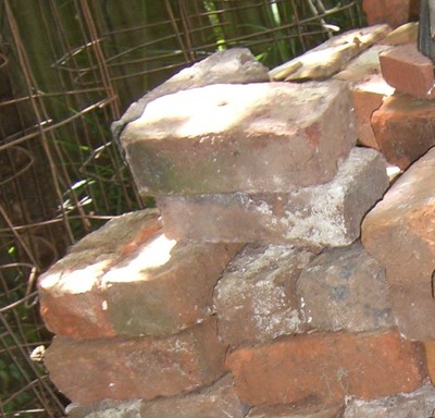 BRICKS vintage salvaged from mansions and yards 50 clay bricks old ...