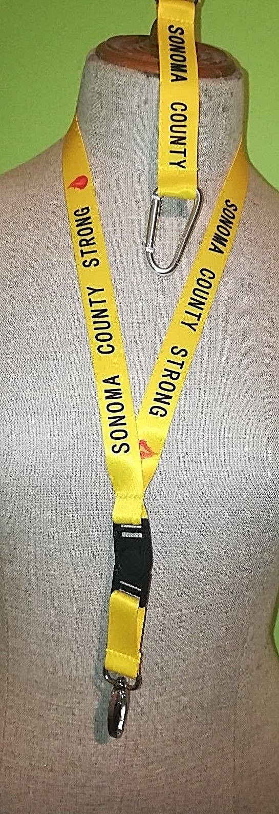 sonoma county strong lanyard California fire North Bay (lanyard ...