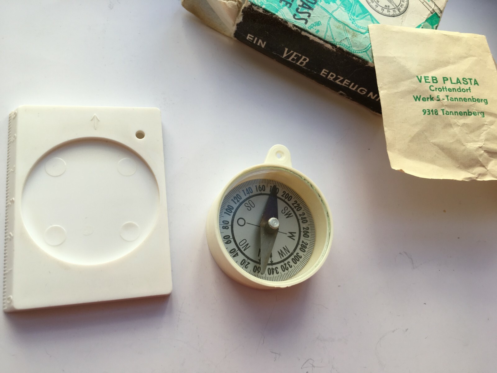 NOS VINTAGE COMPASS GDR GERMANY NOS VERY RARE NEW OLD STOCK HOT ...