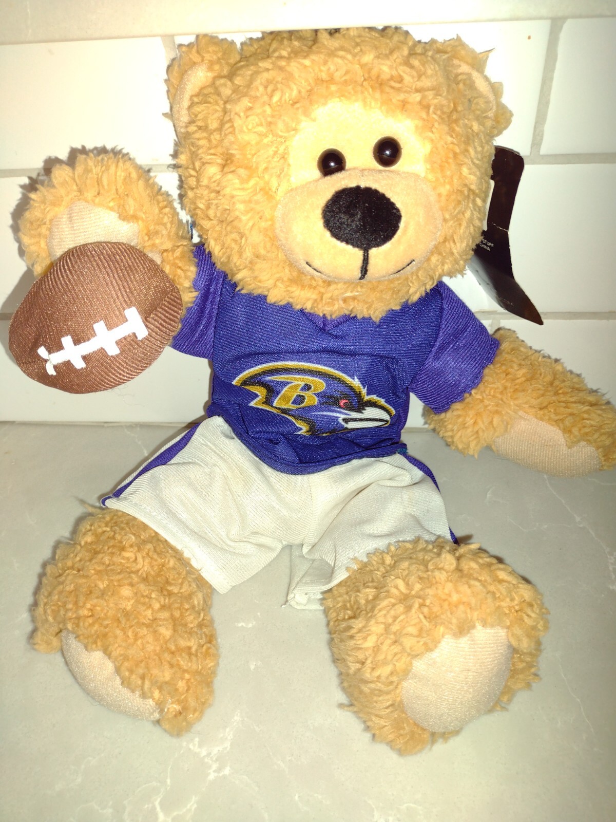 Baltimore Ravens Plush NFL Good Stuff Bear Plush Stuffed Animal 12 ...