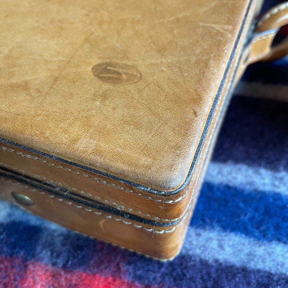 R.S. | VTG 1980s HARTMANN DISTRESSED BELTING LEATHER LAPTOP BRIEFCASE ...