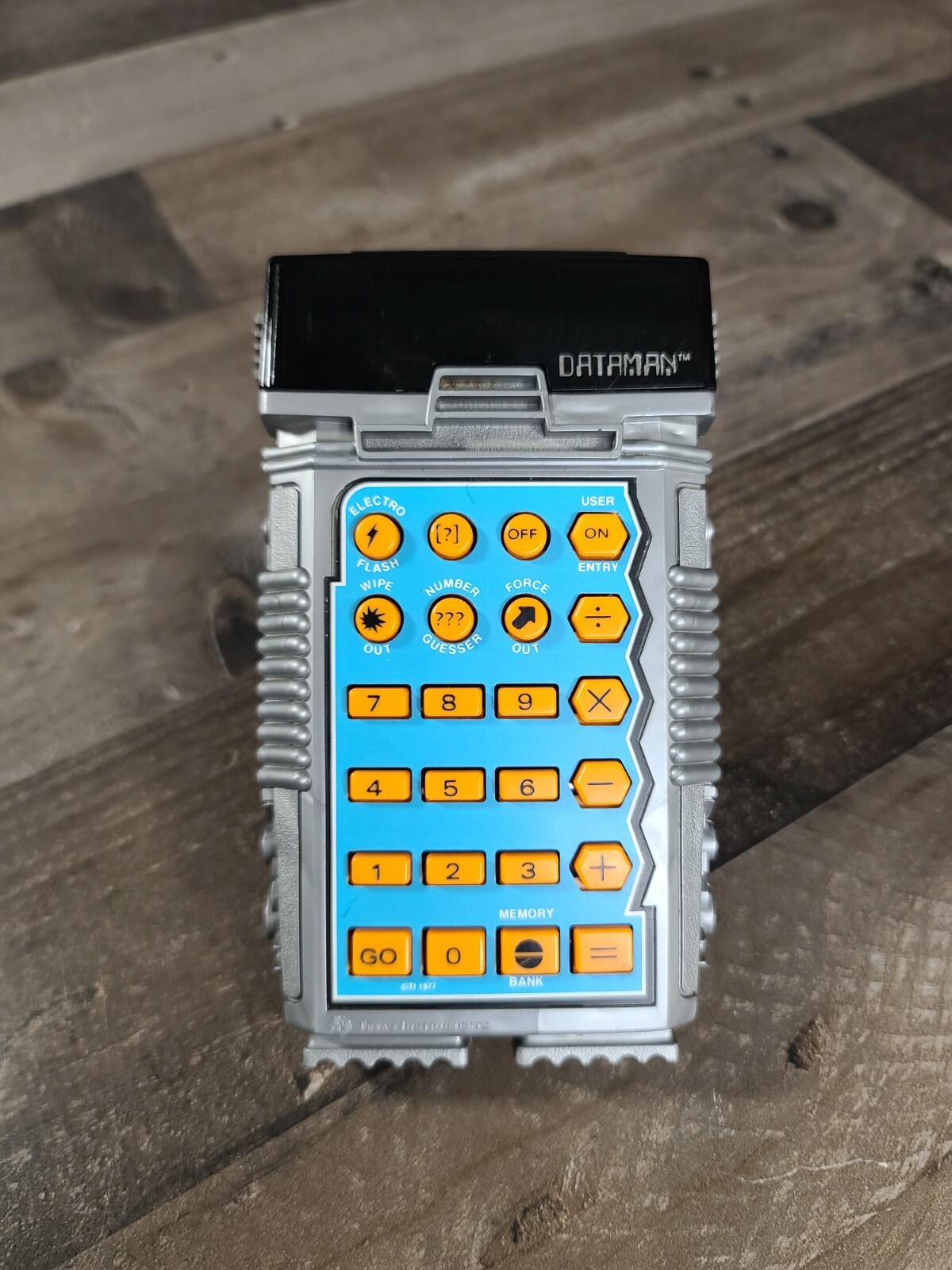 "DATAMAN" RARE VINTAGE ELECTORNIC ROBOT GAME CALCULATOR FROM TEXAS ...