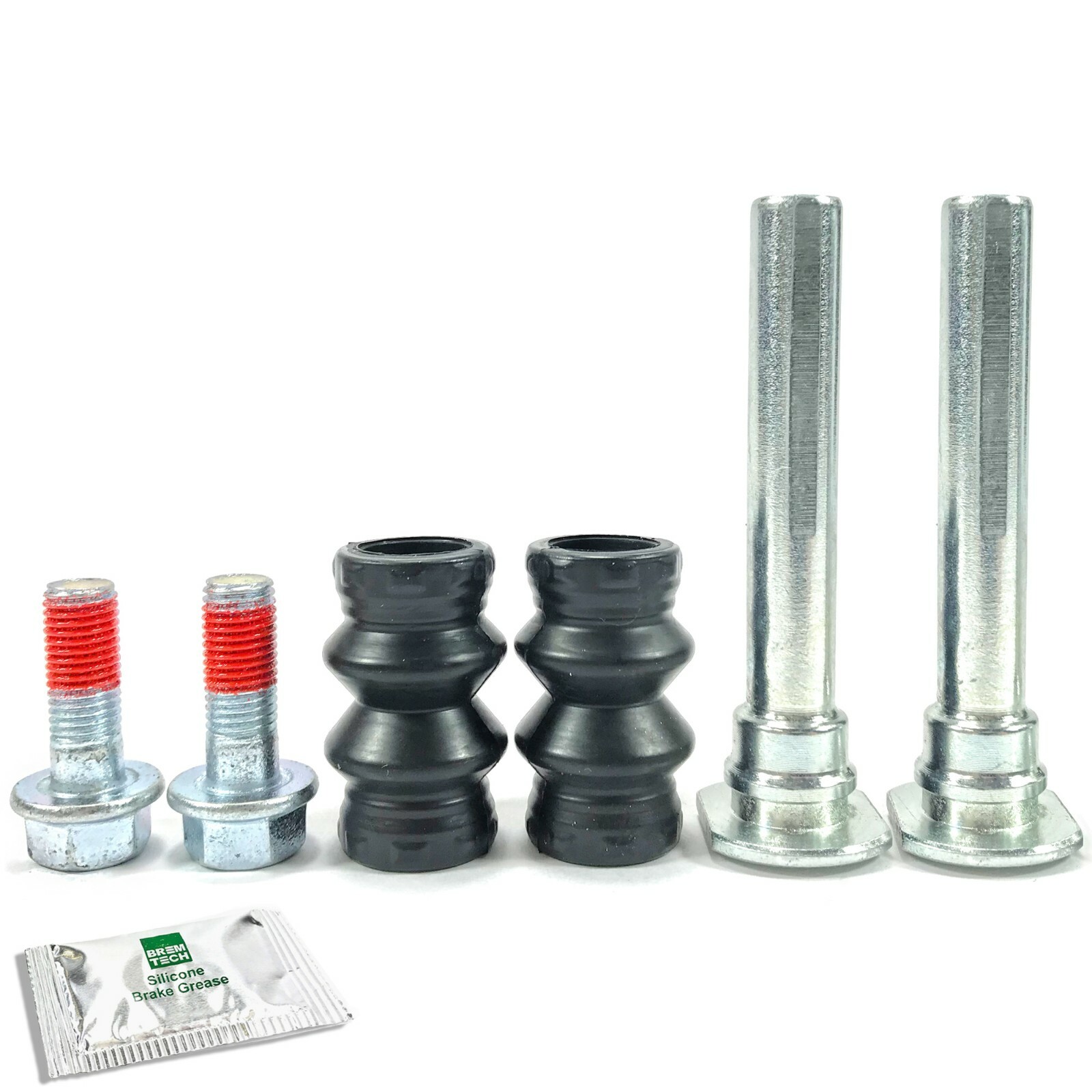 FRONT BRAKE CALIPER SLIDER PINS GUIDE KIT FITS: VW POLO 9A 9N 02-09 ...