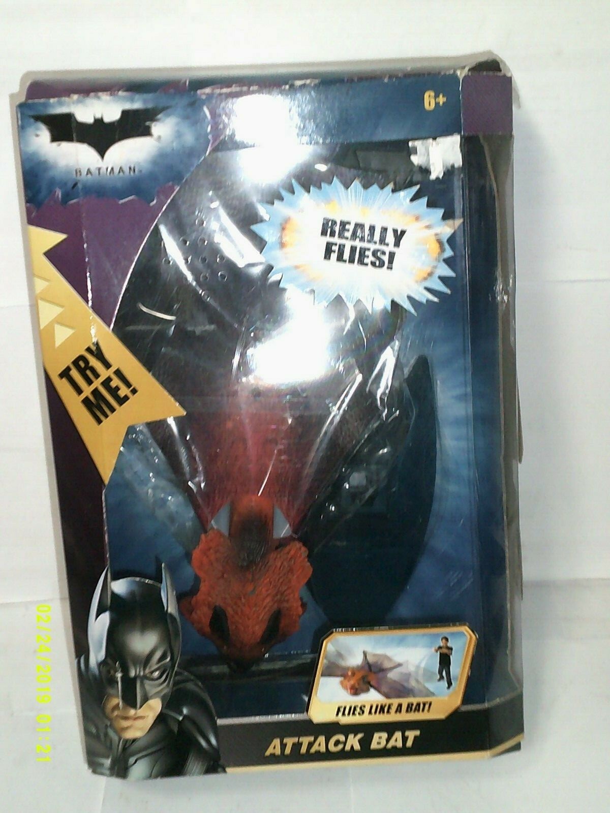 RARE MATTEL DC COMICS BATMAN ATTACK BAT, 2 WAYS TO ATTACK brand new | eBay