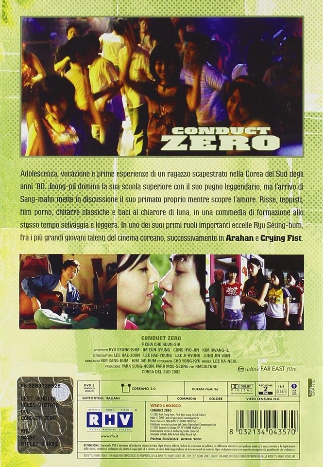 Conduct Zero (DVD) hyo-jin kong seung-beom ryu (UK IMPORT) 8032134043570| eBay