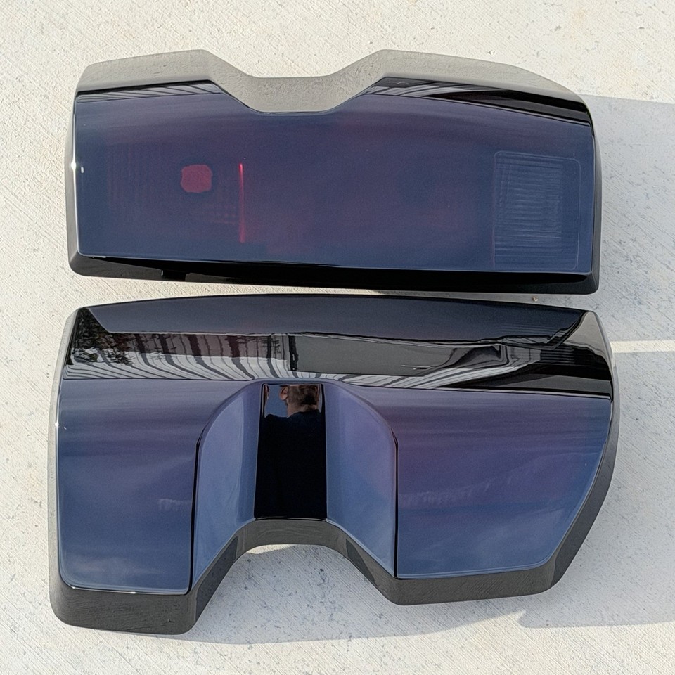 23-25 Chevy Colorado LED Smoked Tail Lights 🔥 Tinted Black Brake Lights ...