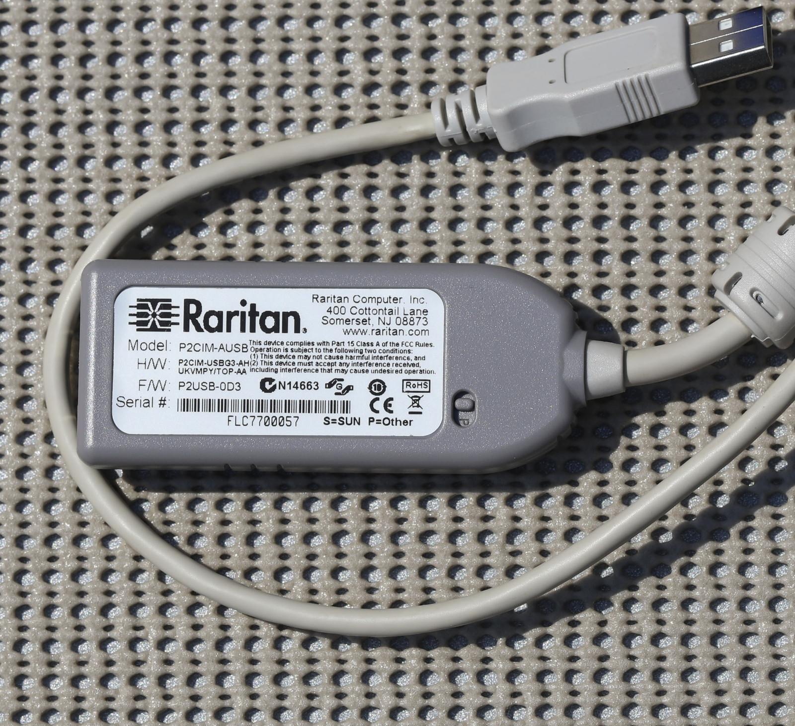 Raritan Paragon II CIM P2CIM-AUSB TESTED! | eBay