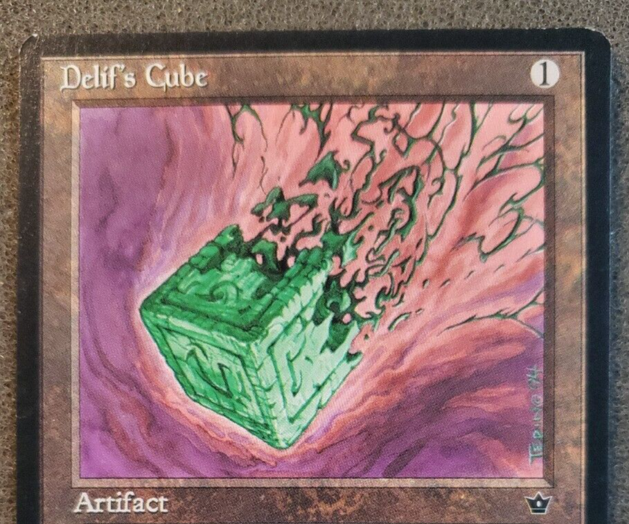 MTG Magic The Gathering Delif's Cube Fallen Empires NM Artifact Rare ...