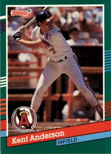 1991 Donruss Kent Anderson #525 | eBay