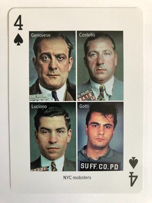 NYC Mobsters Man New York America Retro Advertising Poster Playing SWAP ...