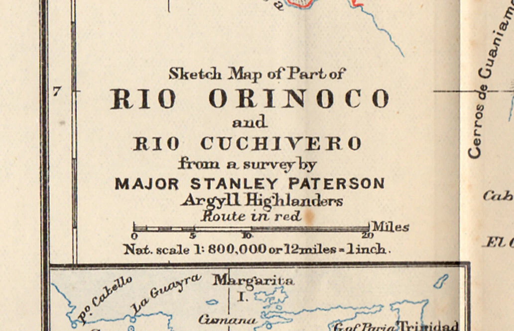 Rio Orinoco Map